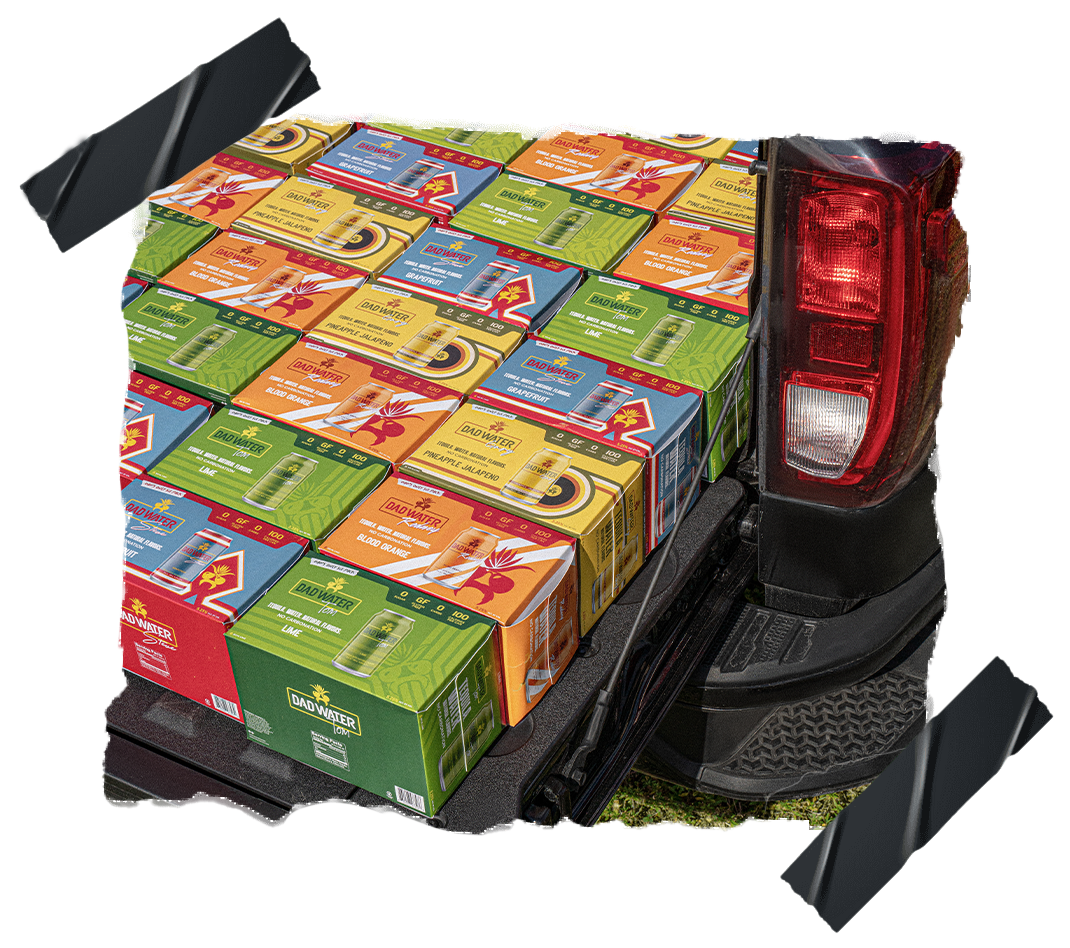 Dad Water - Non-carbonated Fruit Infused Tequila Water