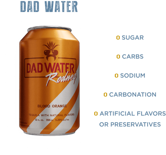 About Dad Water - Tequila Canned Cocktails