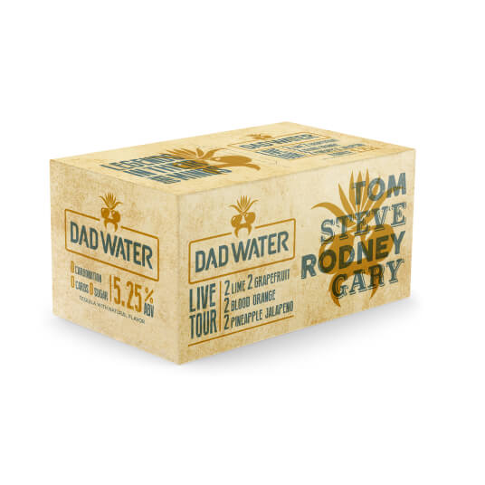 Dad Water Variety Pack | Zero-Sugar Tequila Water with Natural Flavors